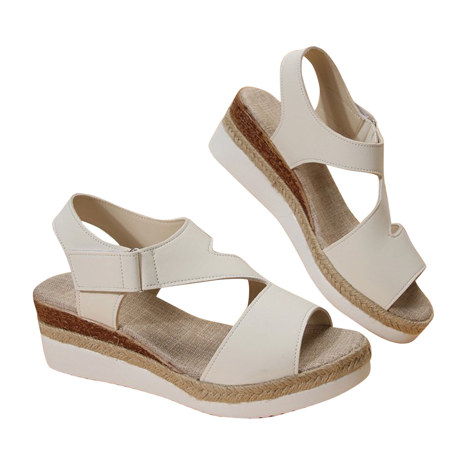 Gifts for Family Sandals for Women 2025 Women's Summer Size Wedge Fish ...