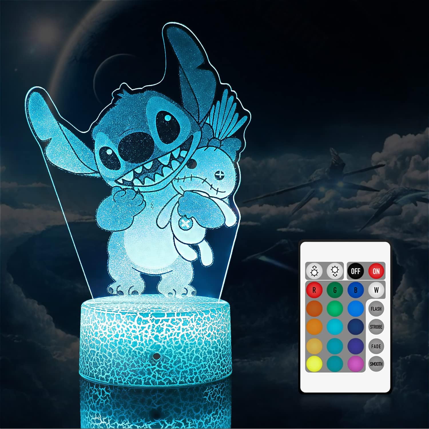 Gifts for Girls Night Light with Remote & Smart Touch 16 Colors ...