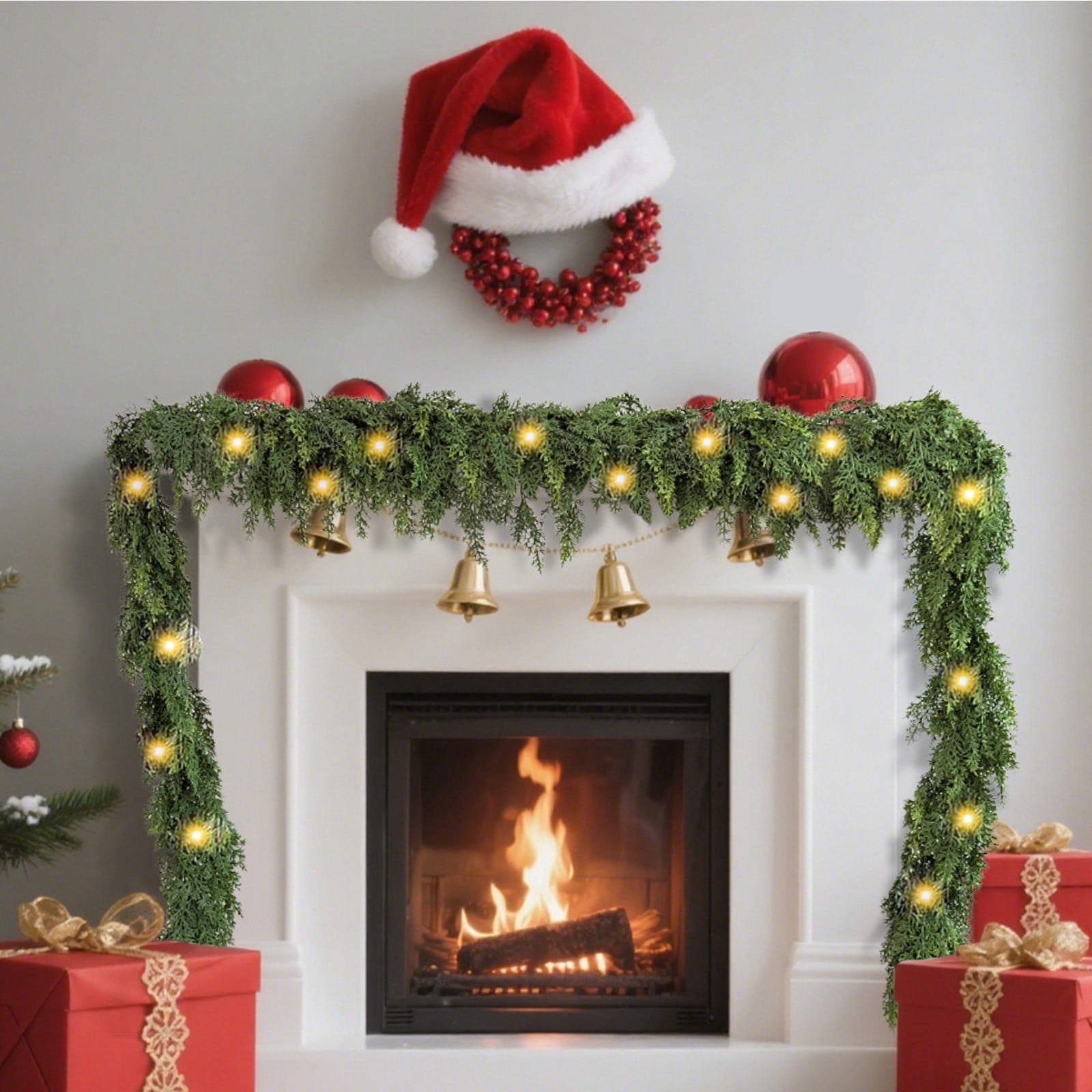 Gifts for Her, 200Cm 20 Light Long Bright Warm Yellow Light String 2aa ...