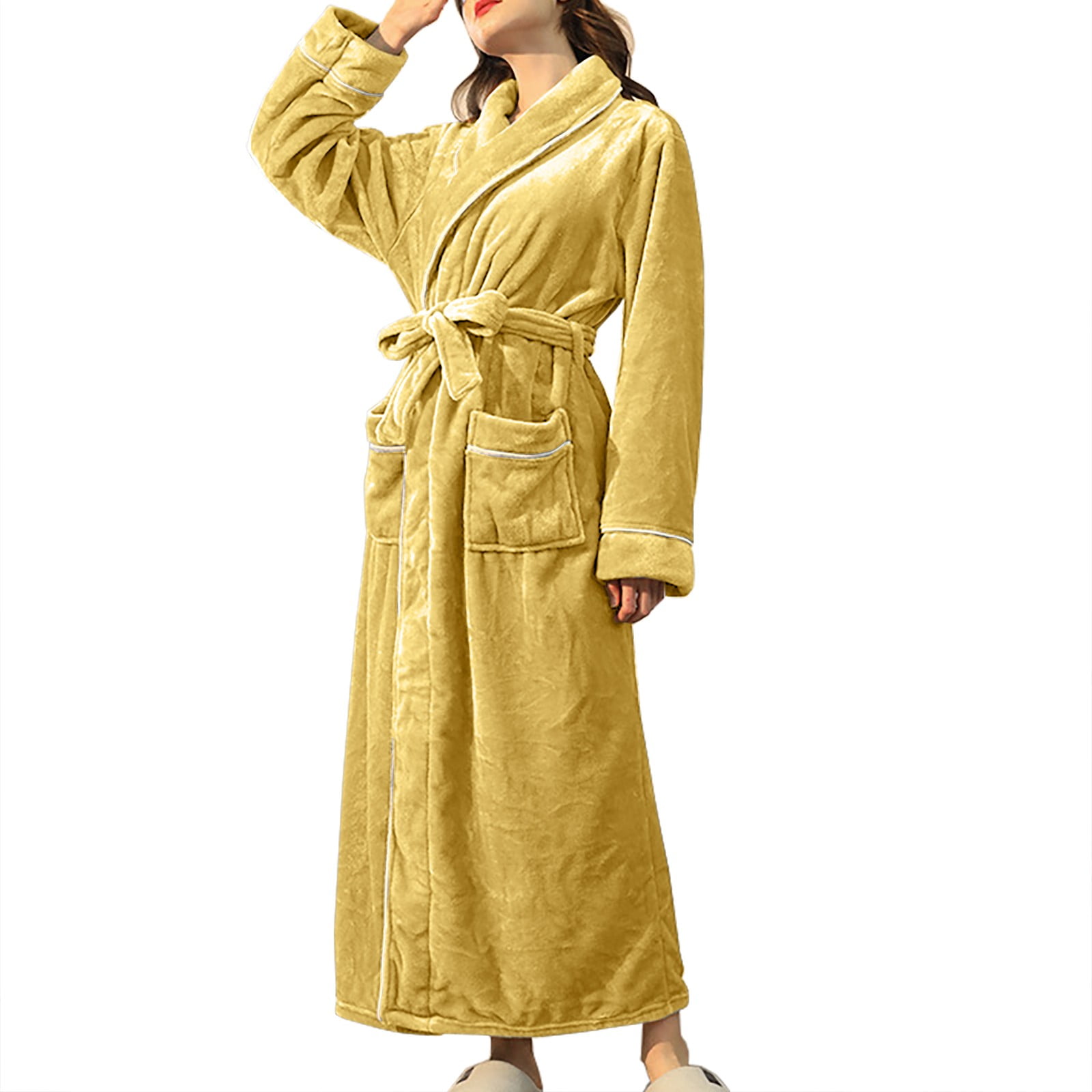 Gifts for Her Bathrobe for Women Fuzzy Women's Nightgowns & Sleepshirts ...