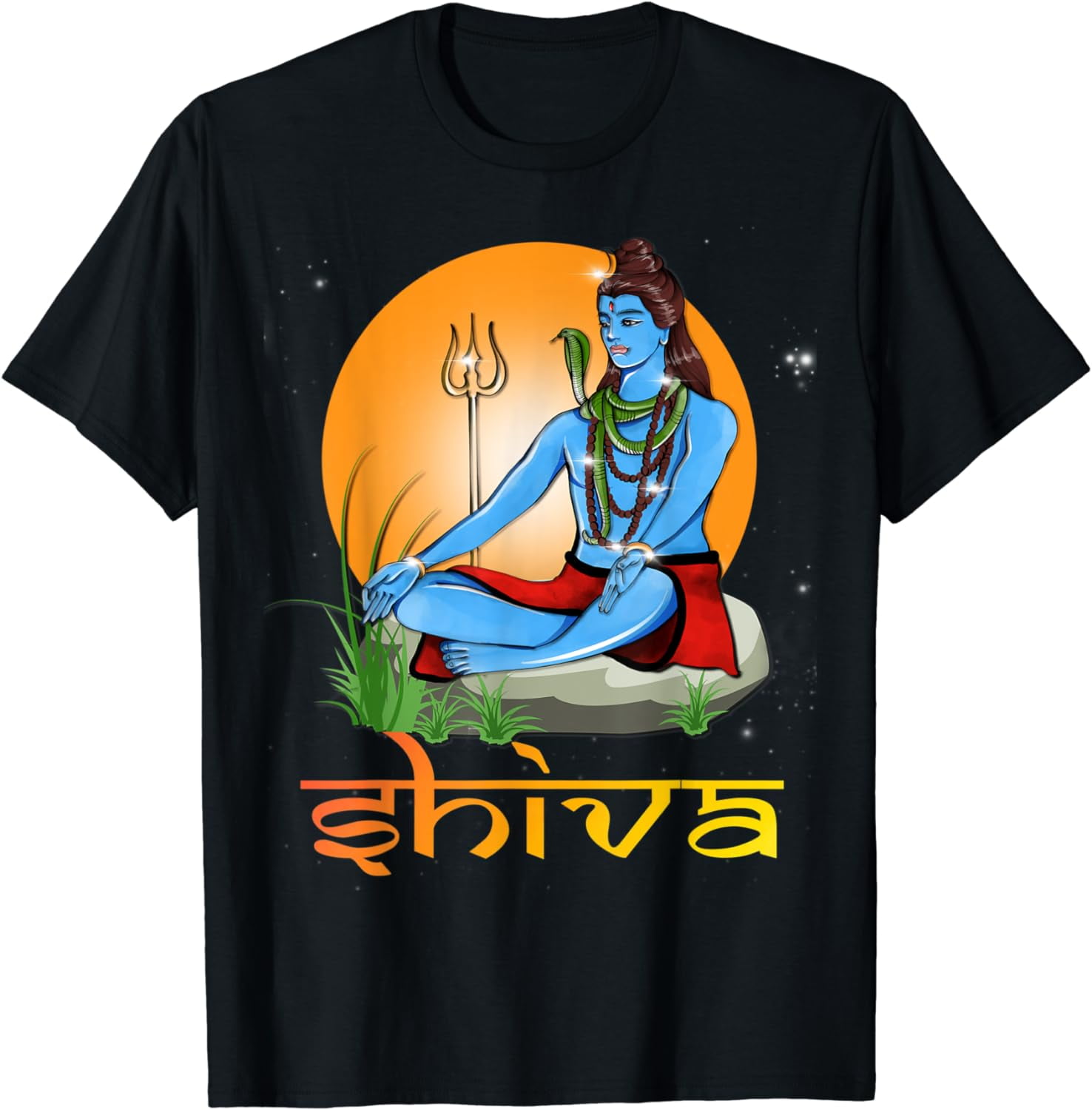 Gifts for Hindus Hinduism Maha Shivaratri - Hindu God Shiva T-Shirt ...
