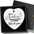 Gifts for Leader Inspire Ornament Ceramics Hanging Gifts Retirement ...