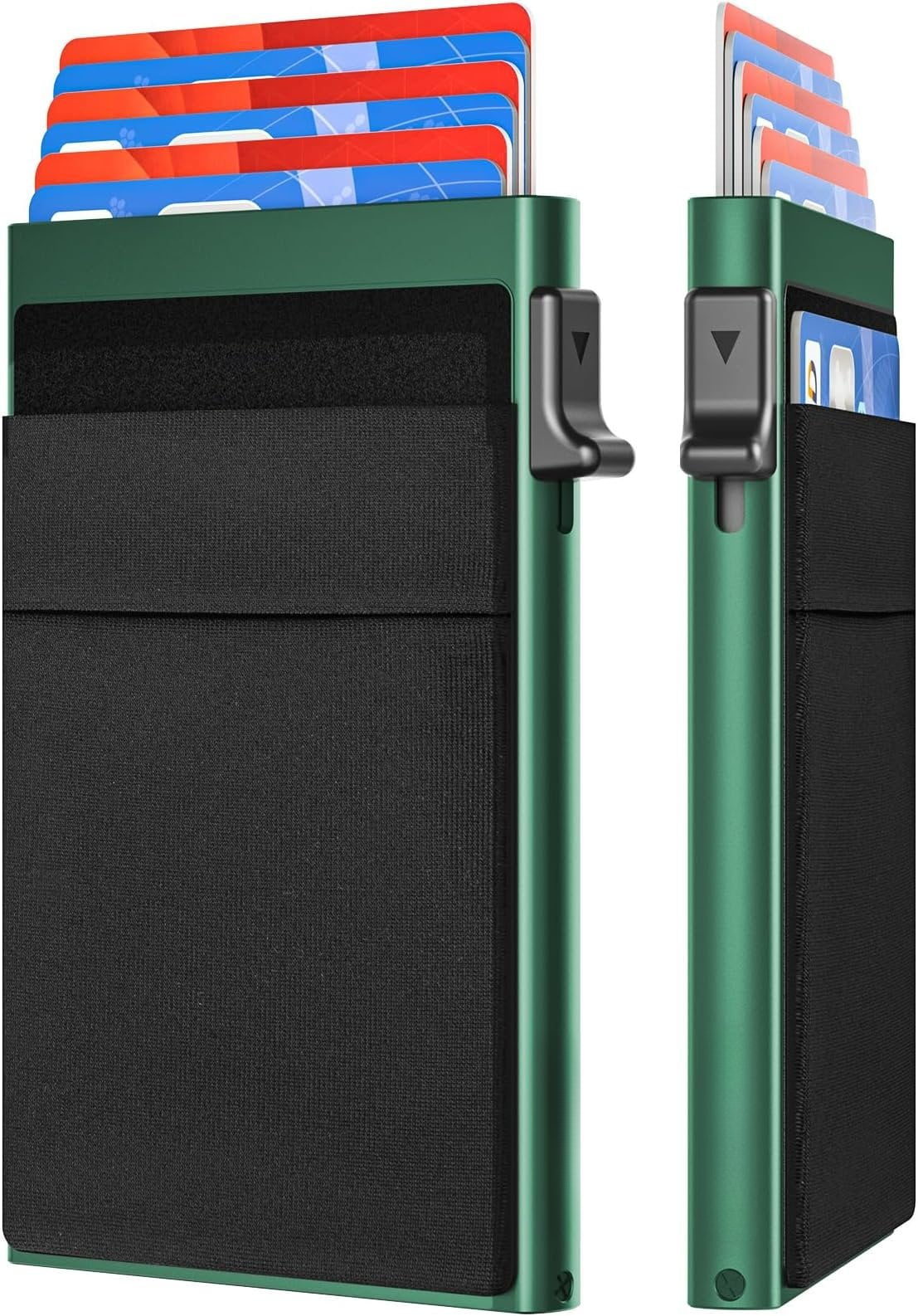 Gifts for Men, Pop Up Minimalist Wallet for Men Blocking Slim Credit ...