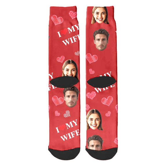 Gifts for Women Men Unisex Valentine's Day DIY Printed Couple Design ...