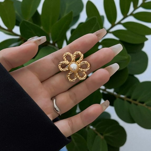 Gifts for women-1 Pcs Flower Jeans Waist Tightening Buckle Pin ...