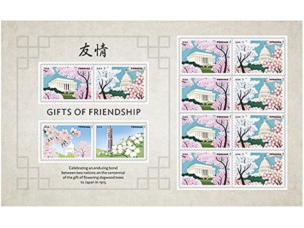Gifts of Friendship 1 Sheet of 12 USPS Forever First Class Postage ...