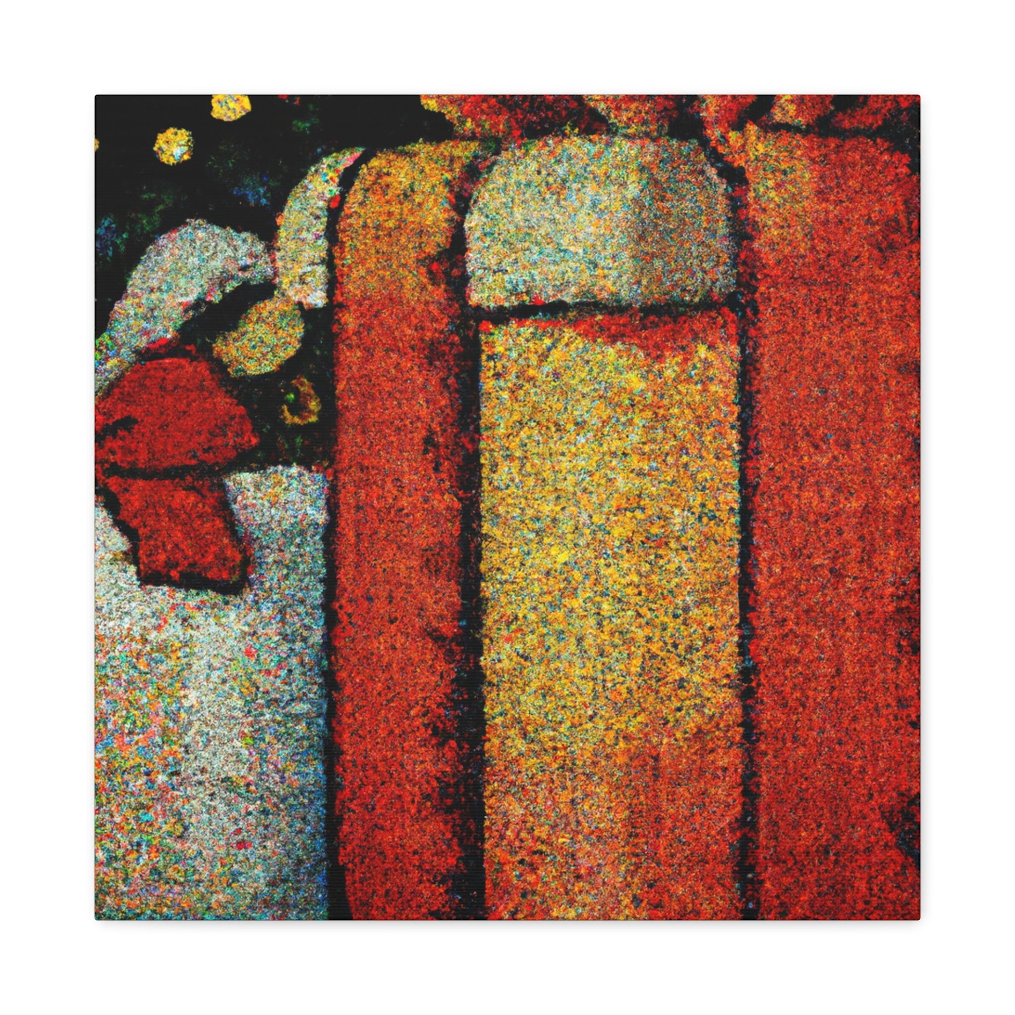 Gifts of Pointillism - Canvas - Walmart.com