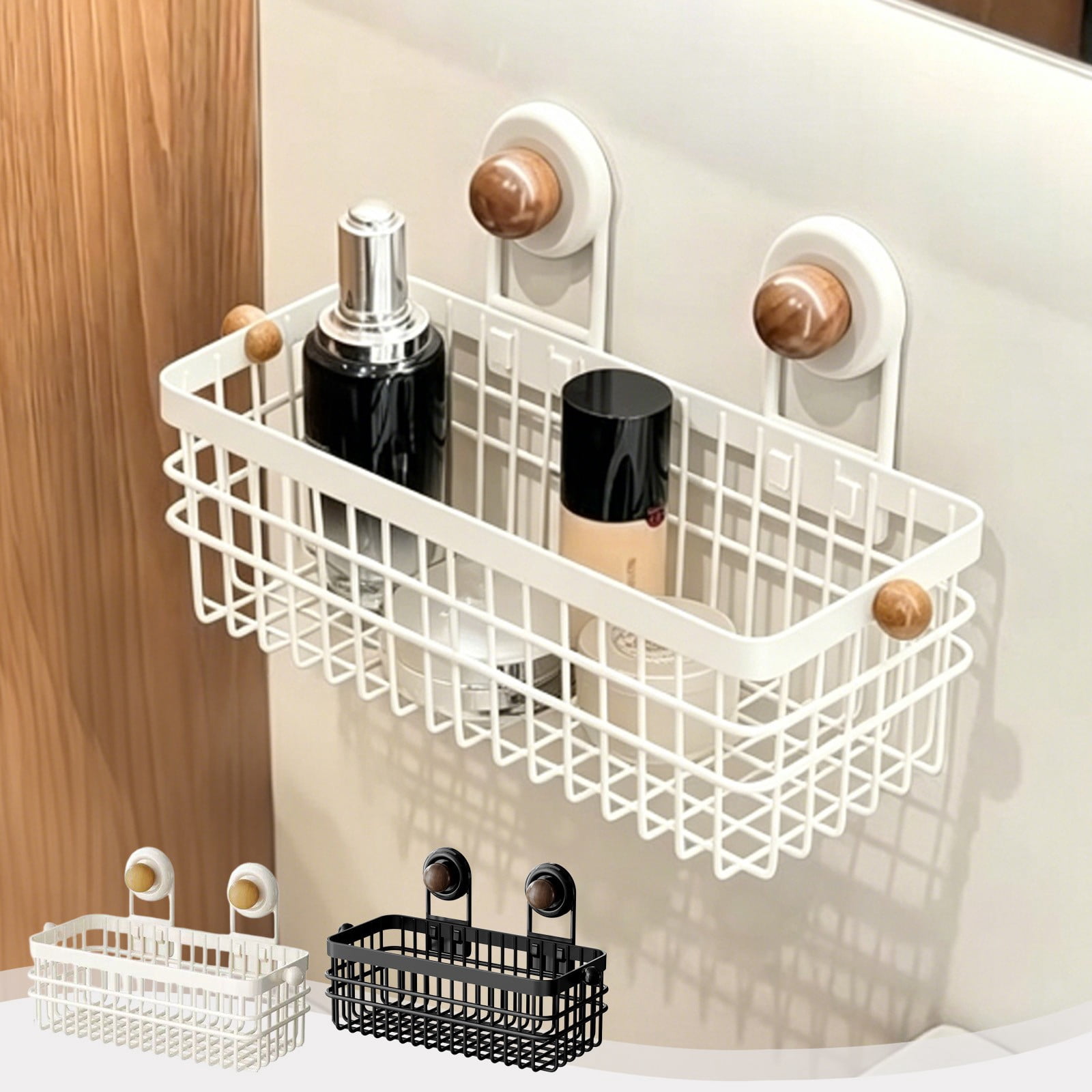 Gifts onlyliua Non-Perforated Wall-Mounted Ginger Garlic Storage Box ...