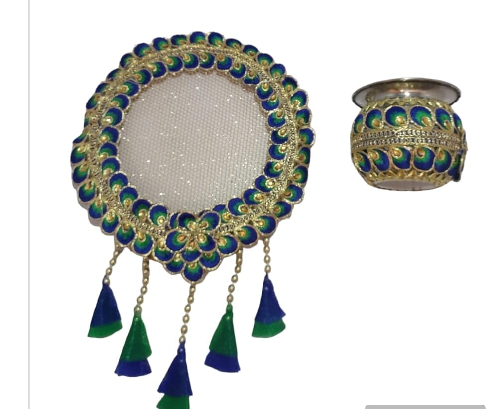 GiftsBouquet Karwachauth Chalni and Lota I Karvachauth I Karwa chauth I ...