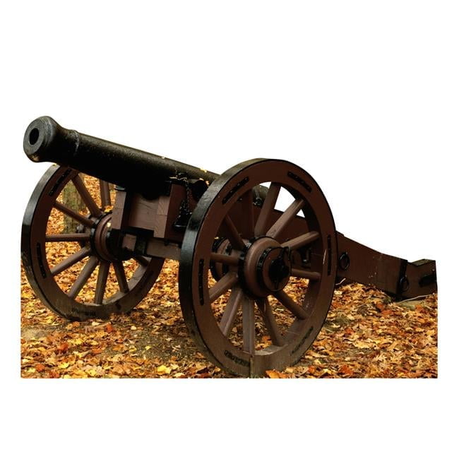 GiftsGoneWild Civil War Cannon Cardboard Stand-up, 48" x 76" - Walmart.com