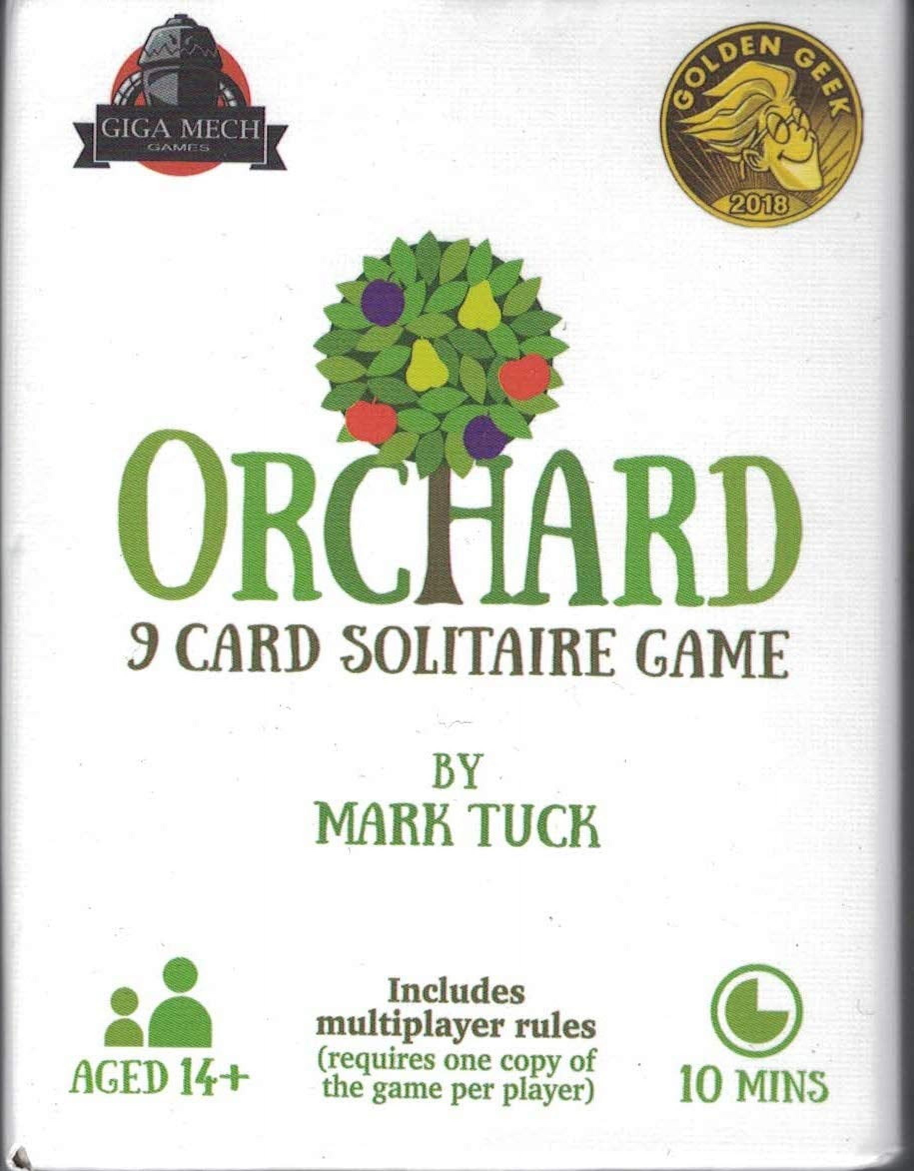 Giga Mech Games Orchard: STF9 A 9 Card Solitaire Game - Walmart.com