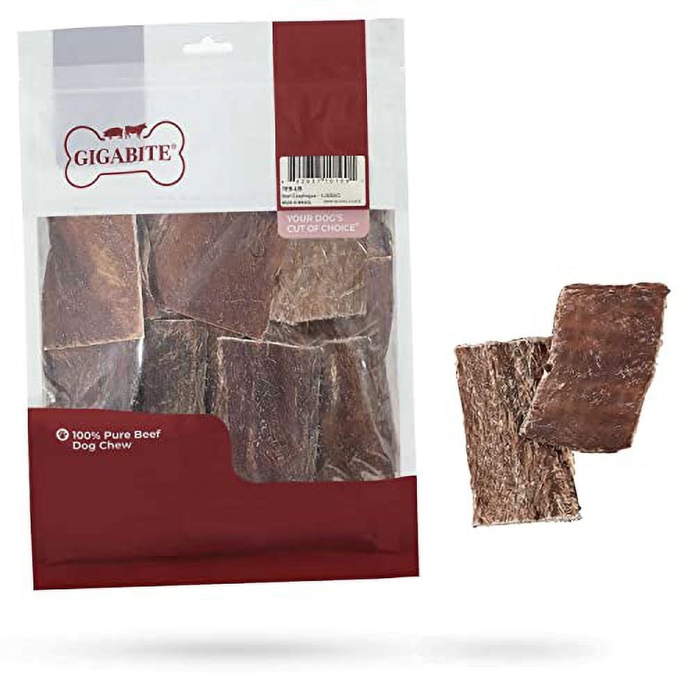 GigaBite Assorted Beef Gullet Jerky (1-Pound) - All Natural, Free Range ...