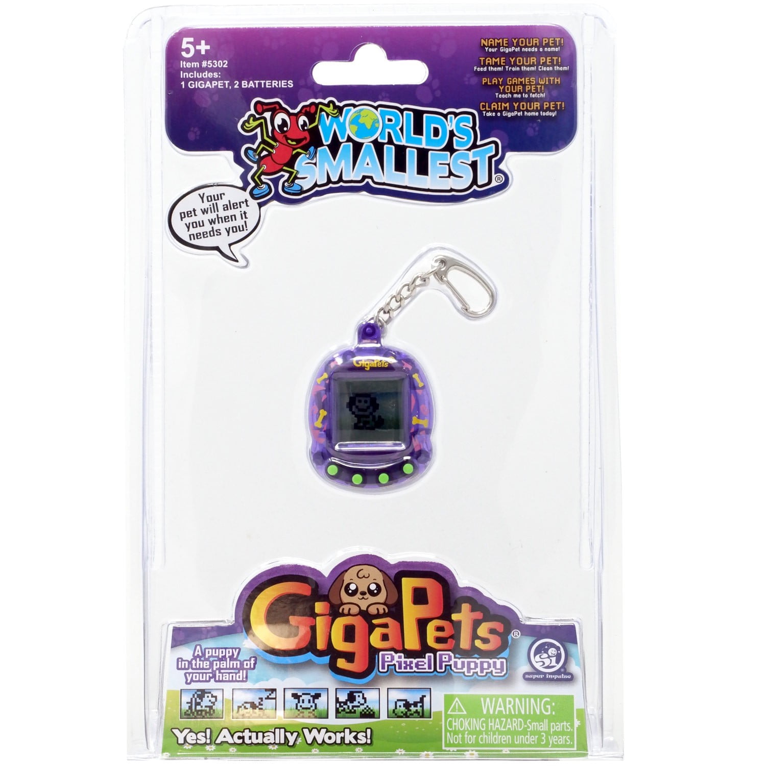 GigaPets World's Smallest Puppy Electronic Pet - Walmart.com