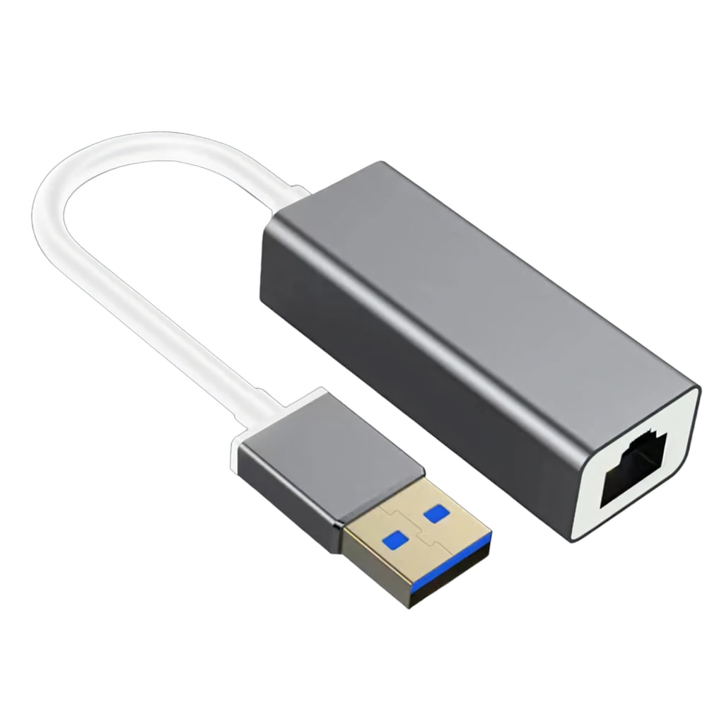 Gigabit 100Mbps Ethernet Adapter USB C To RJ45 Aluminum Portable For ...