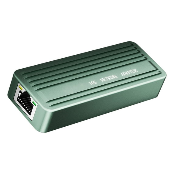 Gigabit 10Gbps Ethernet Adapter USB C To RJ45 Aluminum Portable For ...