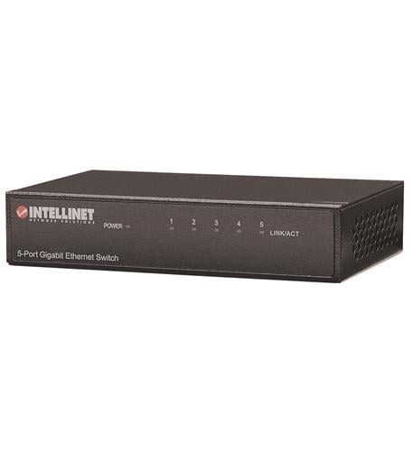 Gigabit 5 Port Switch- Desk- Metal Switches - Walmart.com