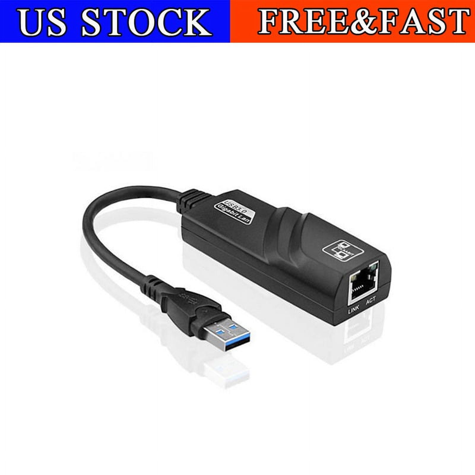 Gigabit Ethernet 3.0 USB 10/100/1000 Mbps RJ45 LAN Network Adapter for ...