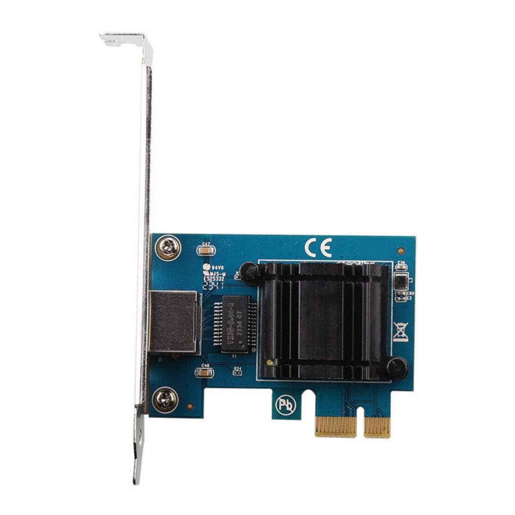 Gigabit Ethernet Card PCIE X1 to RJ45 Desktop RTL8125B Networking Card ...