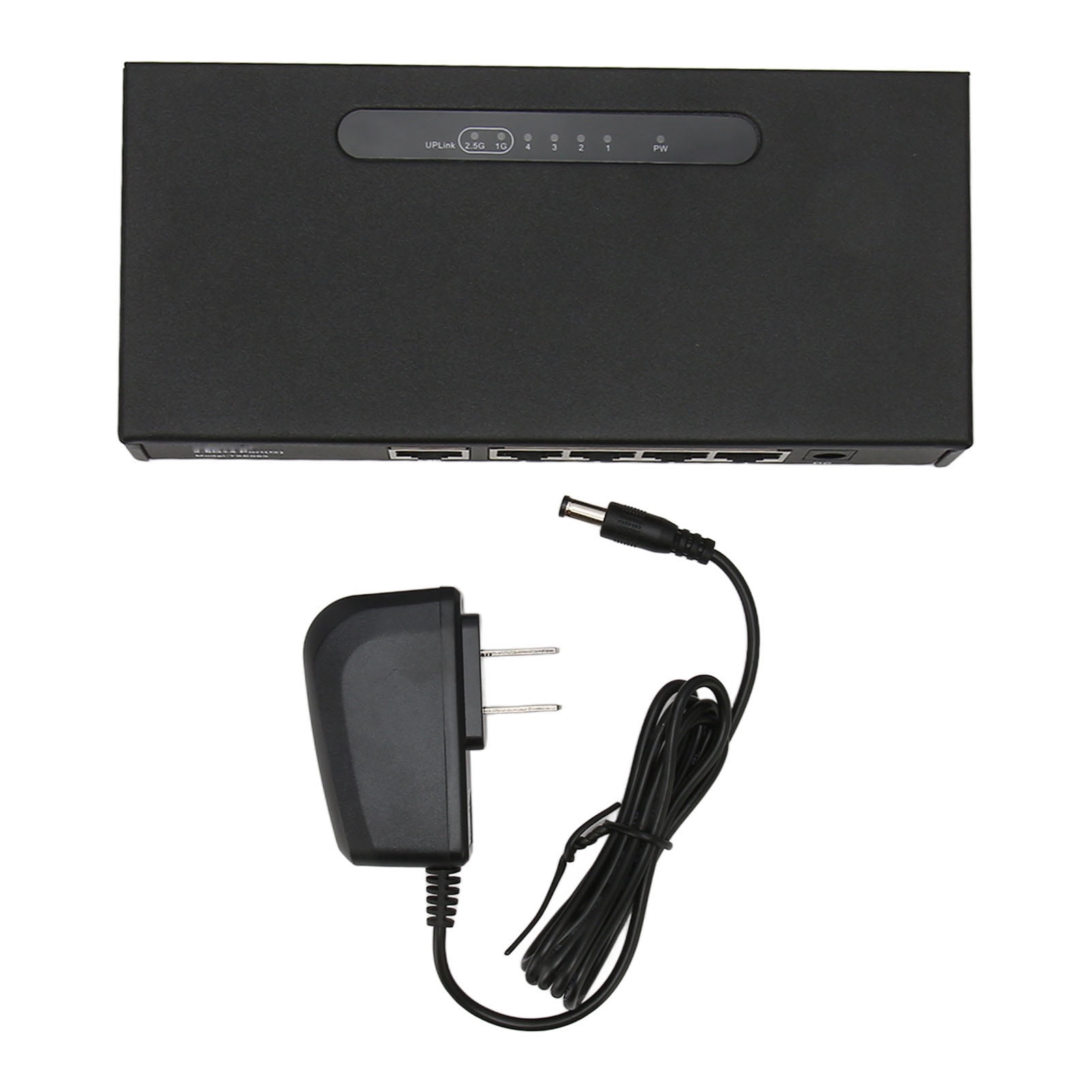 Gigabit Ethernet Switch 78W 5 Ports RJ45 2500Mbps 1000Mbps Self ...