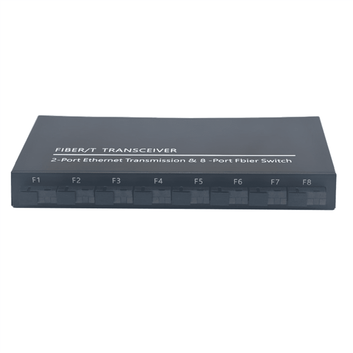 Gigabit Ethernet Switch Fiber Optical Switch 8 SC Fiber Port 2 1000M ...
