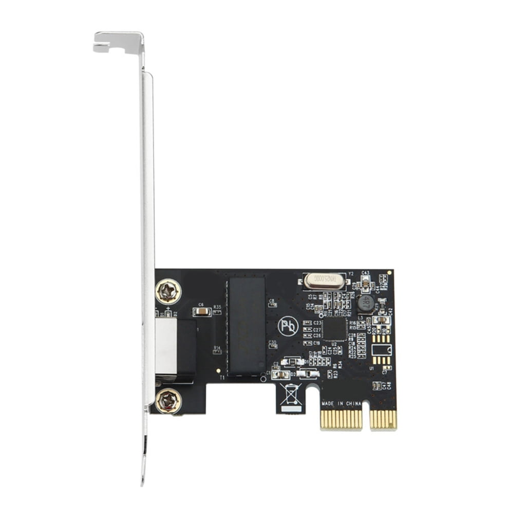 Gigabit PCIe Ethernet Networking Card RTL8111E Chip RJ45 LAN Port PCIe ...