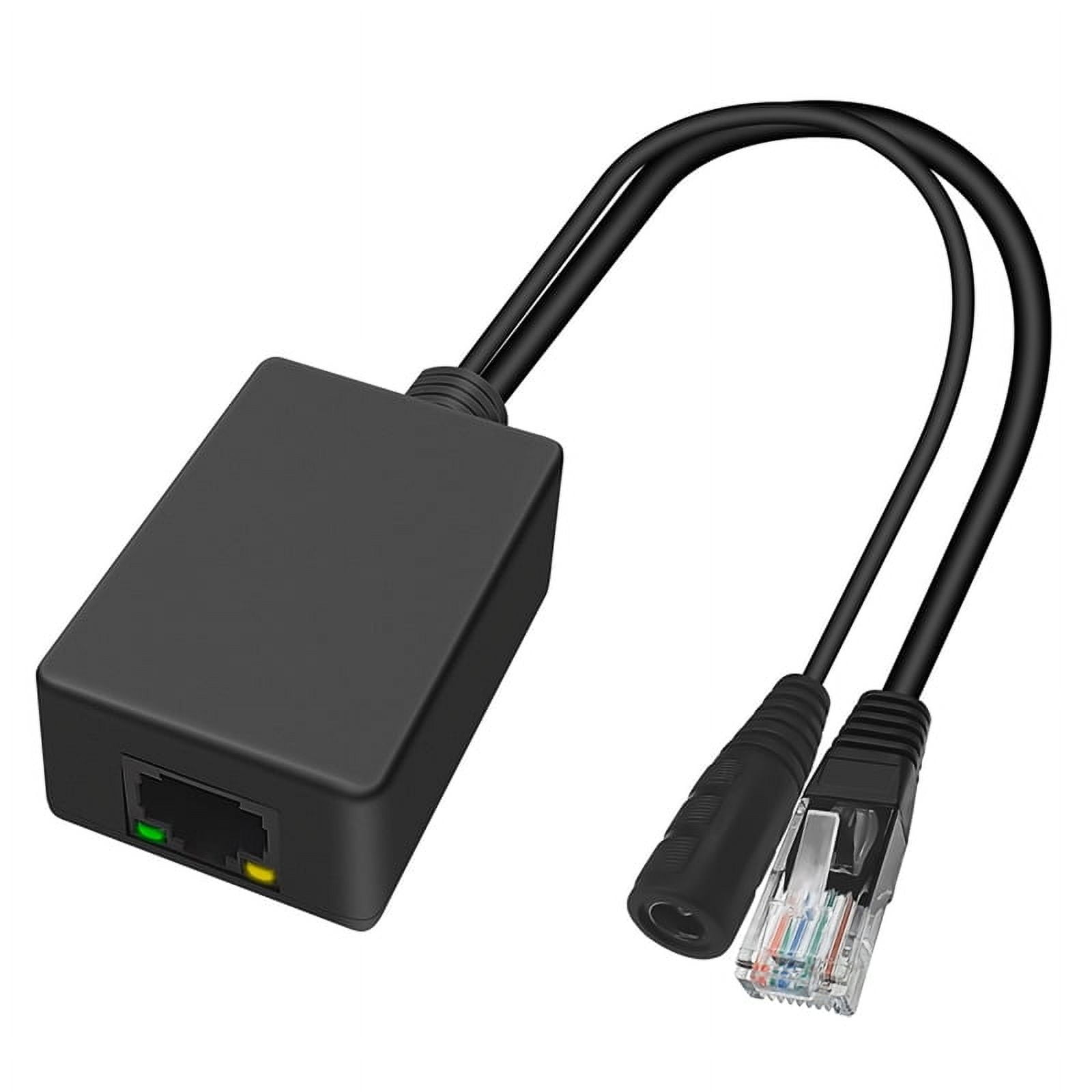 Gigabit PoE Injector Converter 24V Passive to 48V 12-24V DC Convert 802 ...