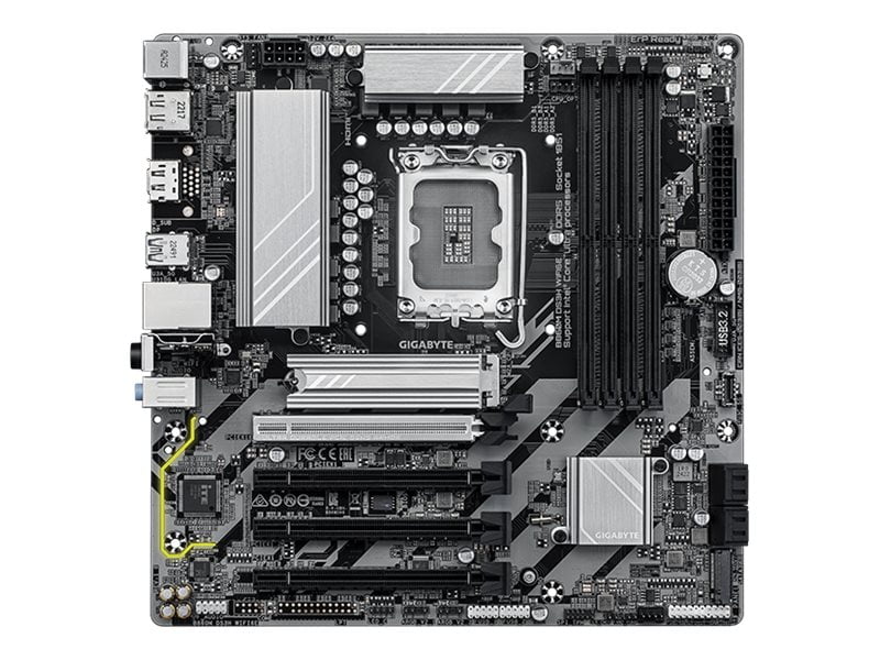 Gigabyte B860M DS3H WIFI6E - Motherboard - micro ATX - LGA1851 Socket ...