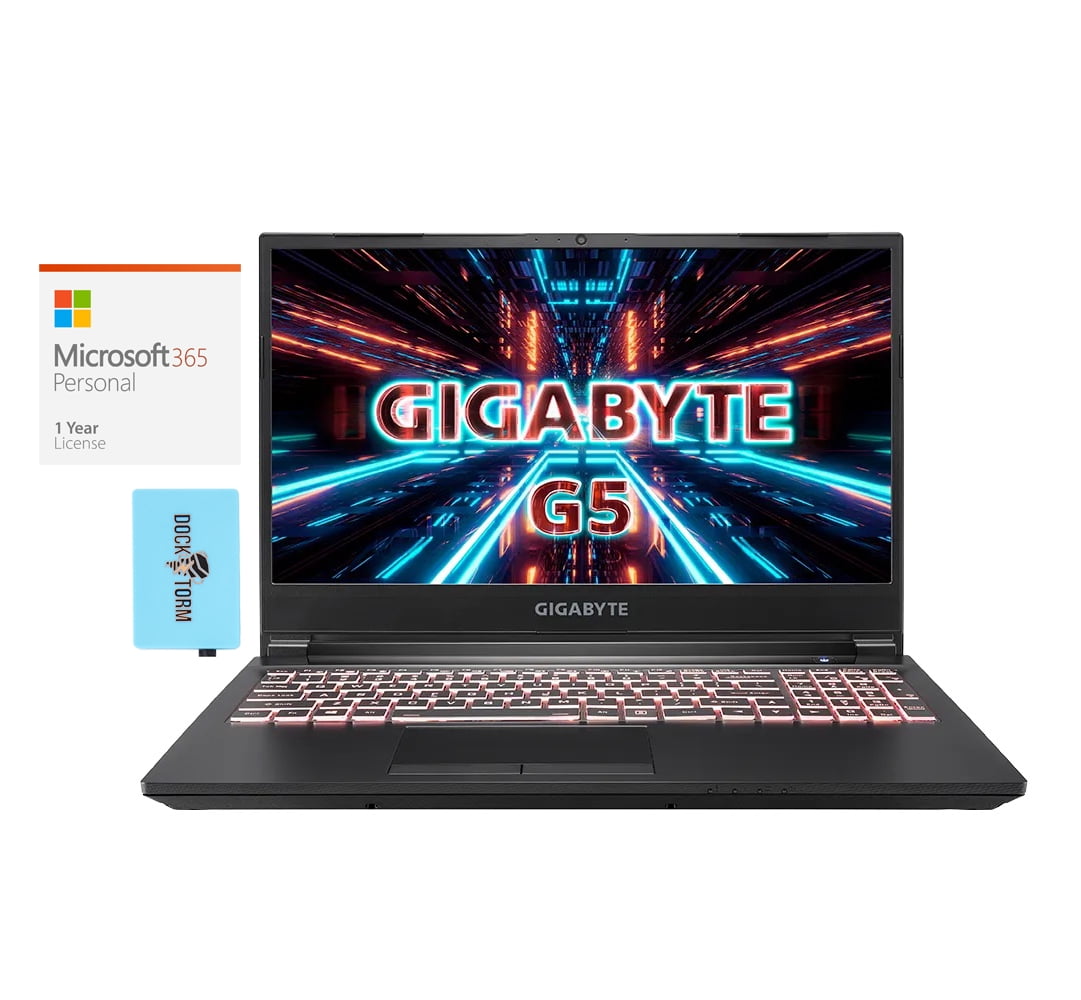Gigabyte G5 Gaming & Entertainment Laptop (Intel i5-11400H 6-Core, 64GB ...