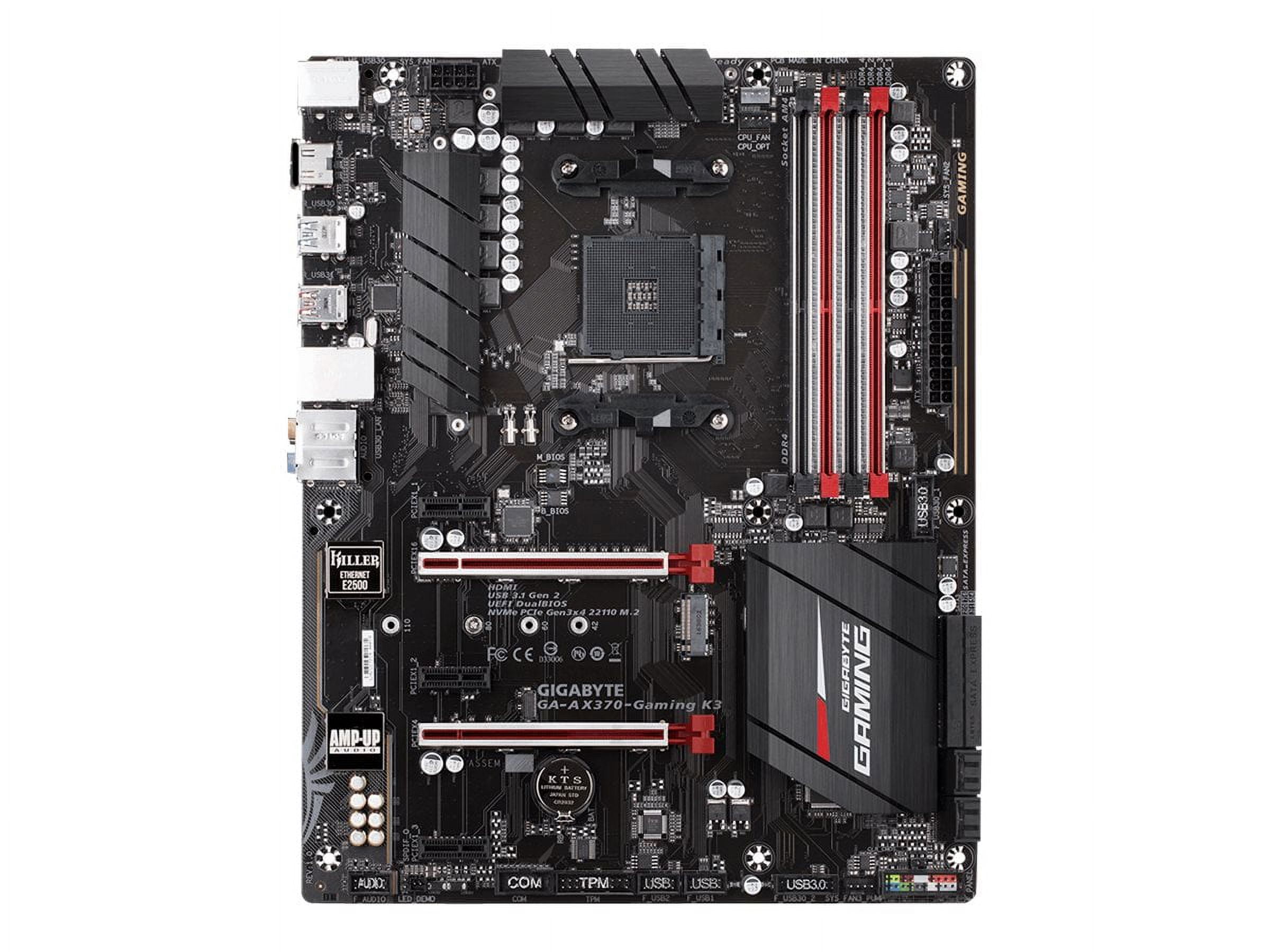 Gigabyte GA-AX370-Gaming K3 - 1.0 - motherboard - ATX - Socket AM4 ...