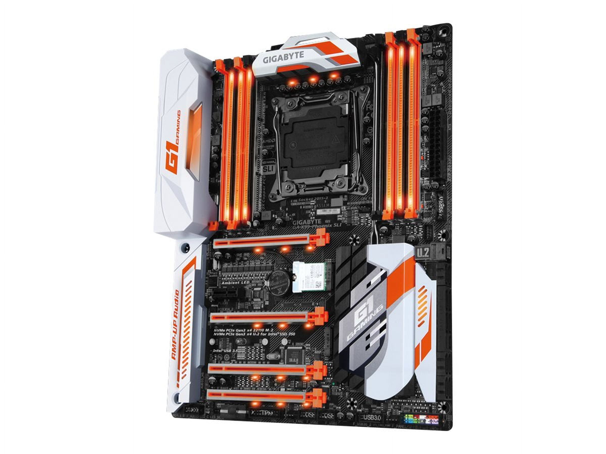 Gigabyte GA-X99-Phoenix SLI - 1.0 - motherboard - ATX - LGA2011-v3 ...