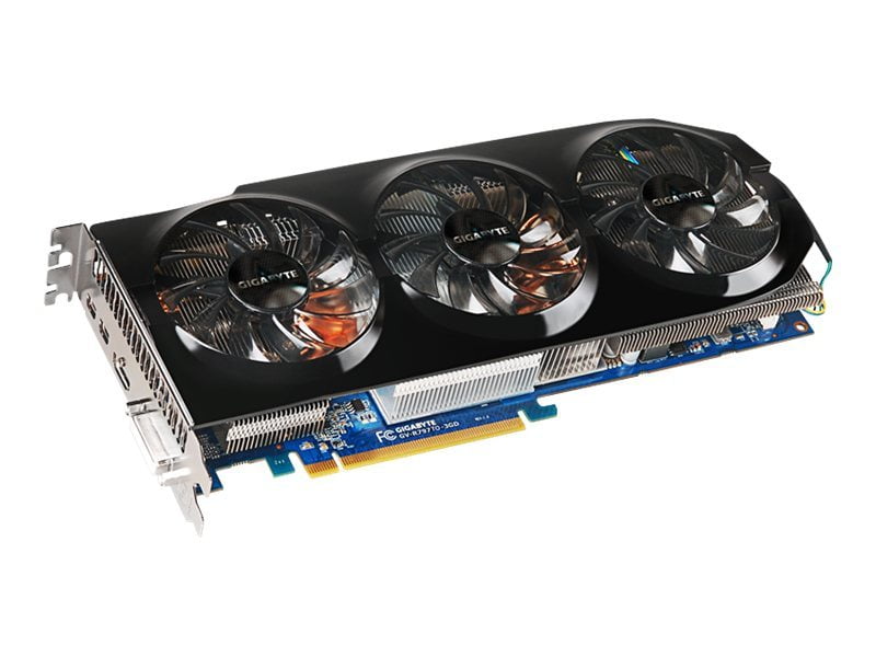 Gigabyte GV-R797TO-3GD - Graphics card - Radeon HD 7970 - 3 GB GDDR5 ...