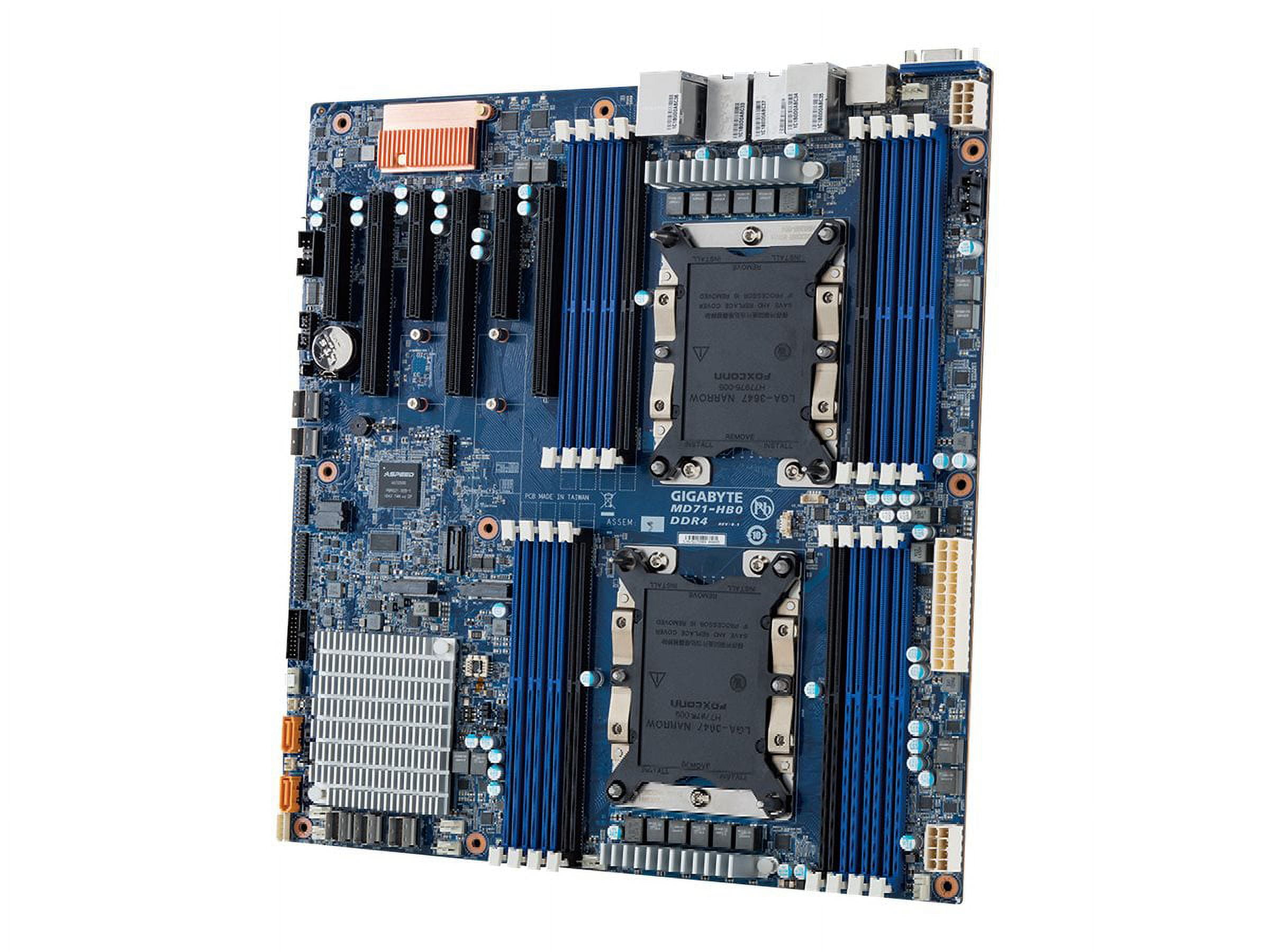 Gigabyte MD71-HB0 Server Motherboard, Intel Chipset, Socket P LGA-3647 ...