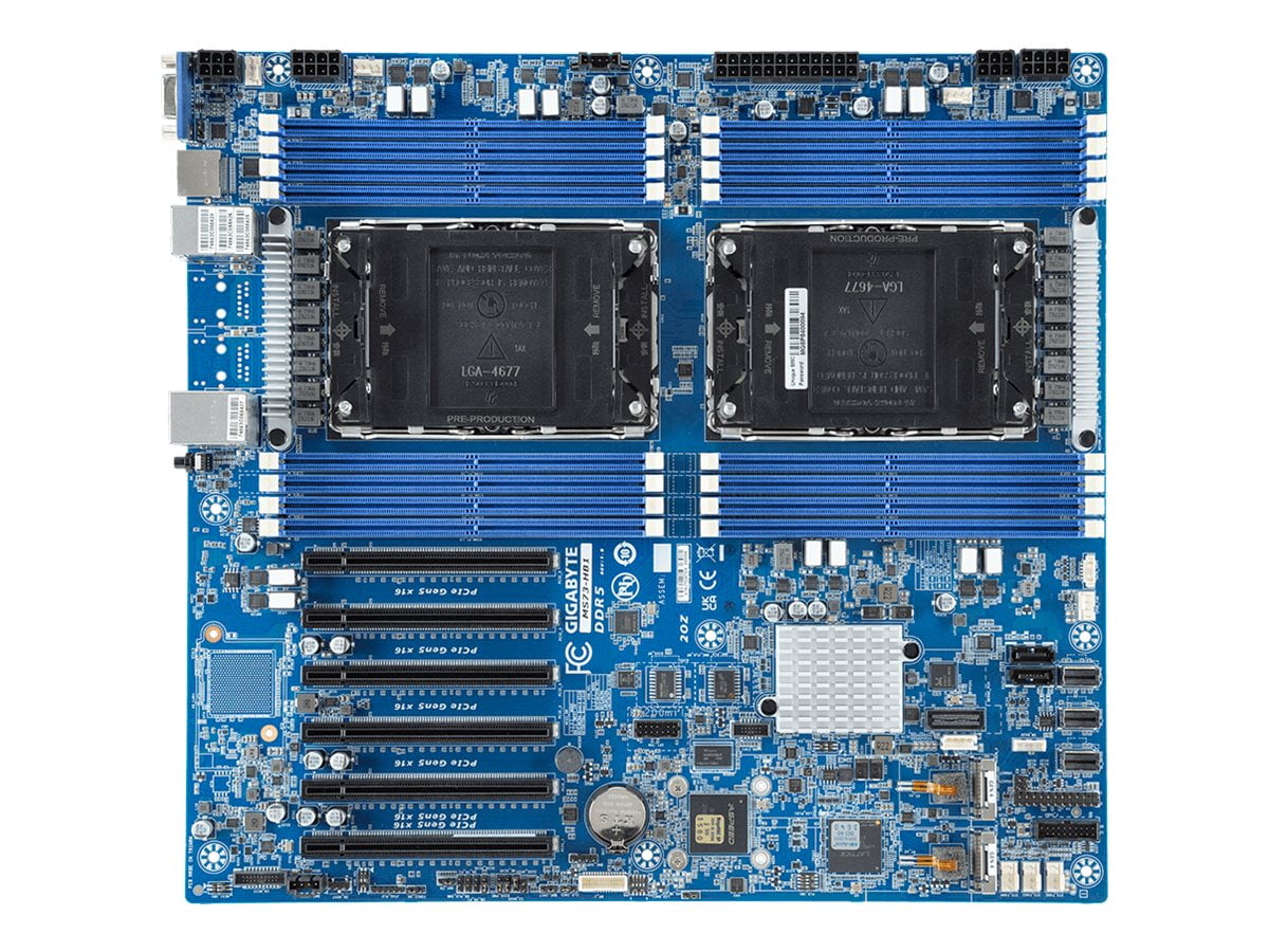 Gigabyte MS73-HB1 Server Motherboard - Intel C741 Chipset - Socket LGA ...