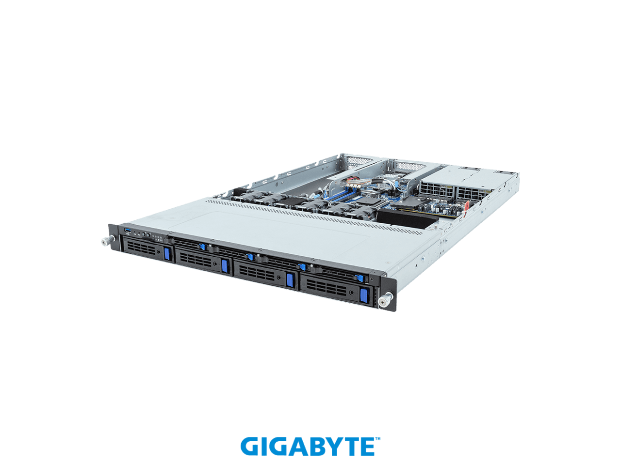 Gigabyte Rack Server - AMD Ryzen 7000 - 1U UP 8-Bay SATA - Walmart.com