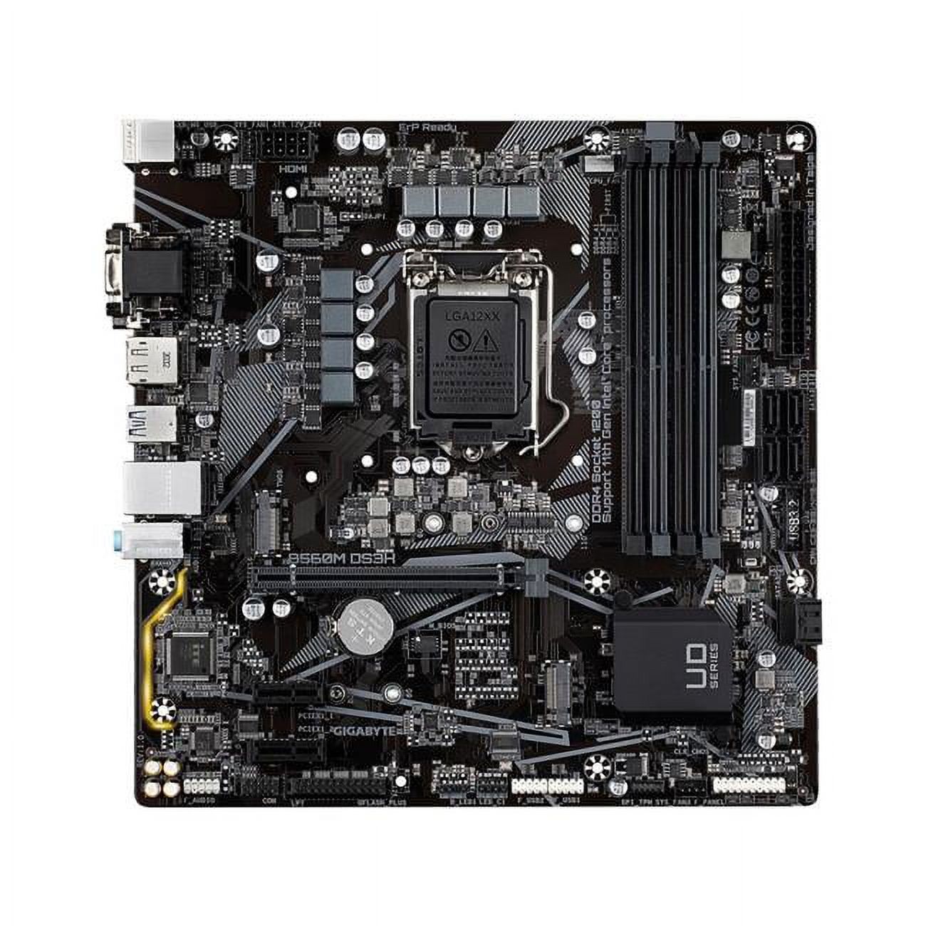 Gigabyte B560M DS3H - 1.0 - motherboard - micro ATX - LGA1200 Socket ...