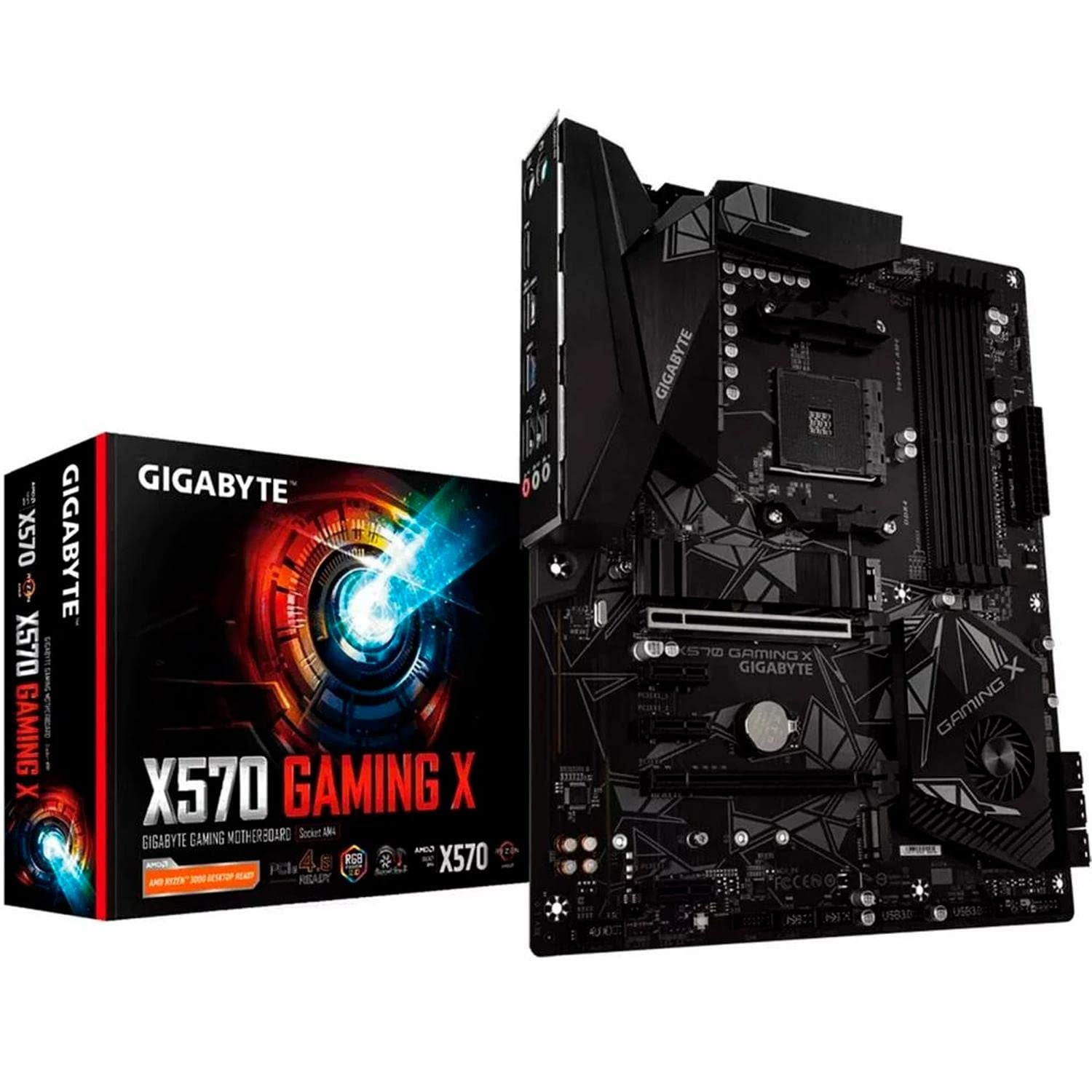 Gigabyte X570 Gaming X (AMD Ryzen 3000/X570/ATX/PCIe4.0/DDR4/USB3.1 ...