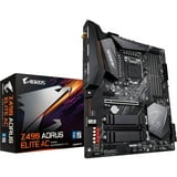 Gigabyte Z490 AORUS ELITE AC Motherboard - Walmart.com
