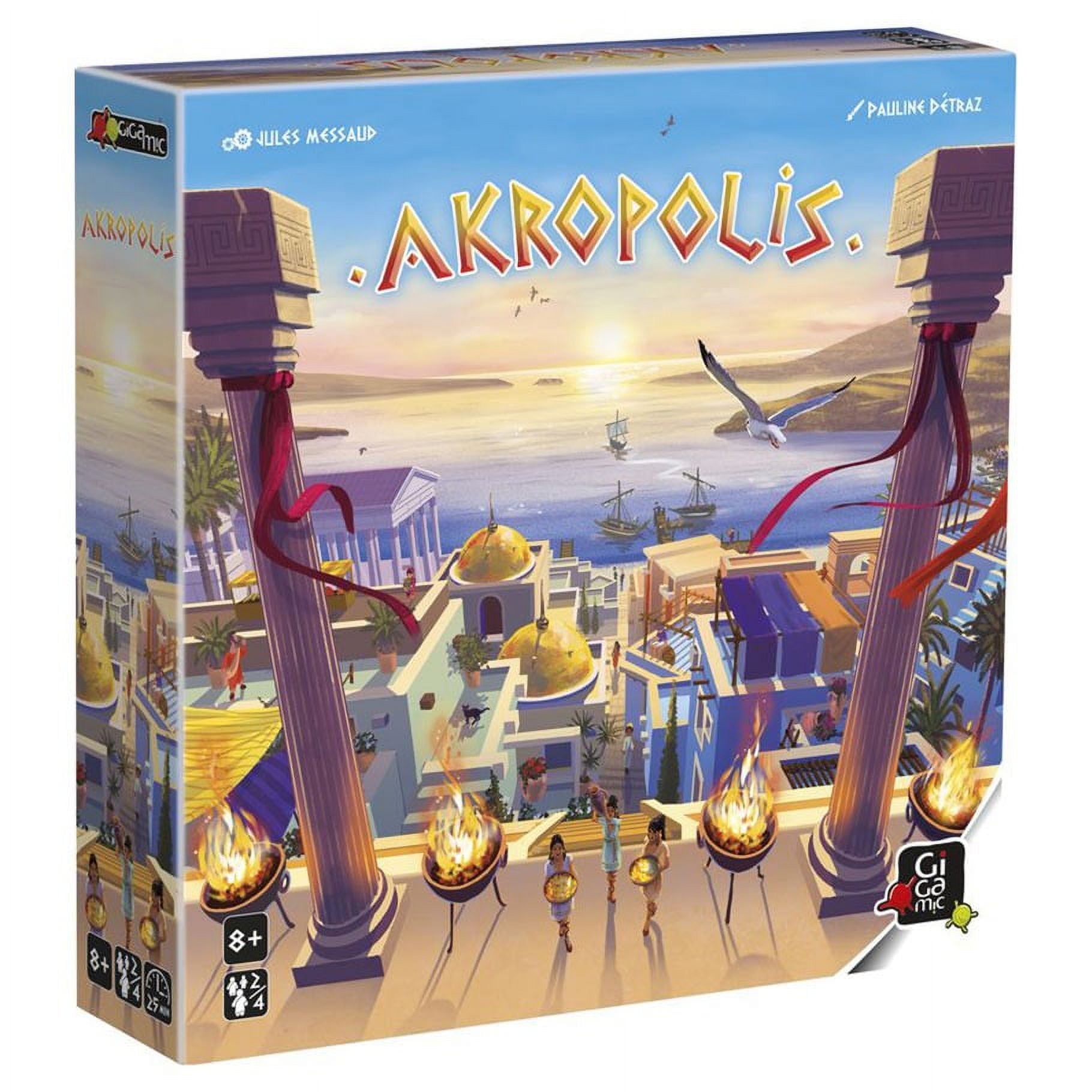 Gigamic: Akropolis Strategy Board Game for 2-4 Players, Ages 8+, 25 ...