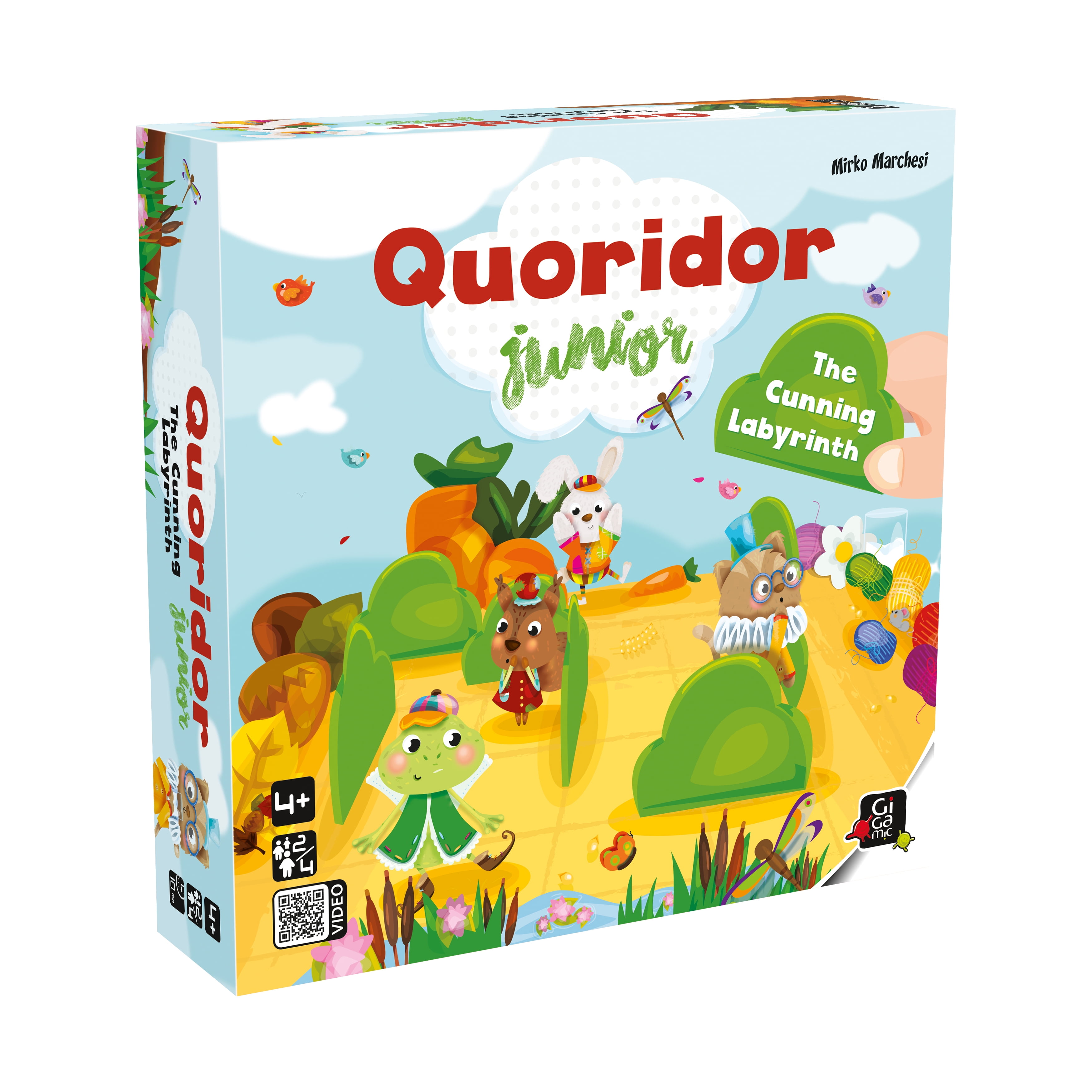 Gigamic Quoridor Junior Strategy Board Game - Walmart.com