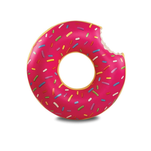 Gigantic 4' Donut Pool Float - Walmart.com