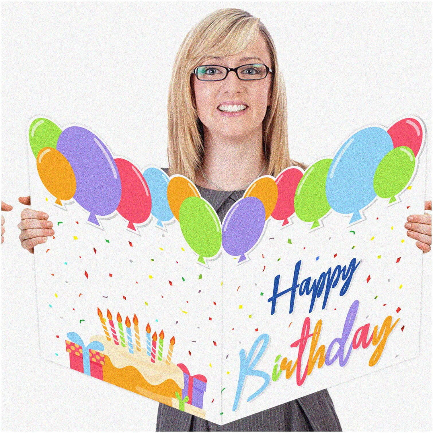Jumbo Greeting Cards Giant Birthday Card