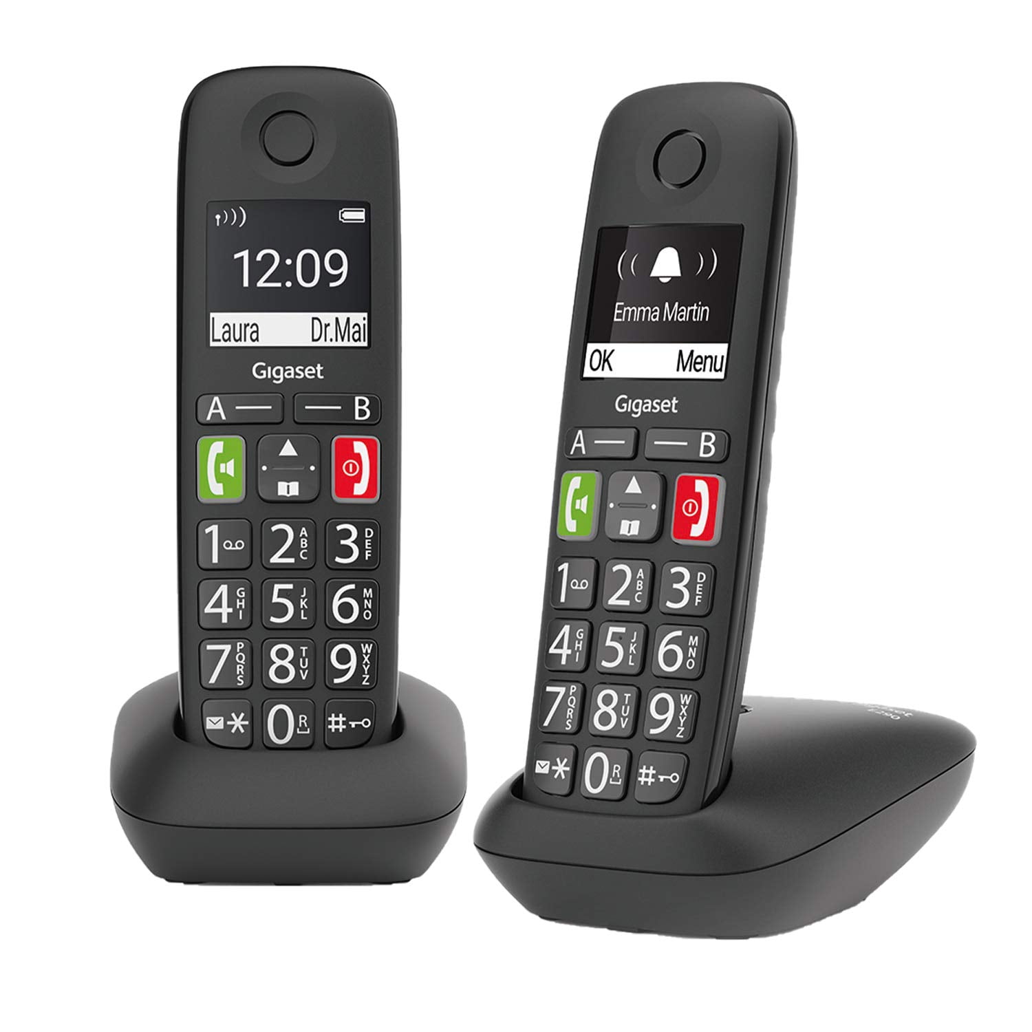 Gigaset E290HX - DECT Handset with Charging Tray - Fritzbox Compatible ...