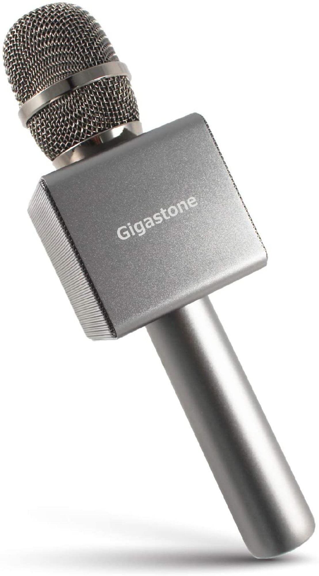 Gigastone Bluetooth Karaoke Microphone Wireless Portable Handheld, Speaker 10W, Voice Change ...