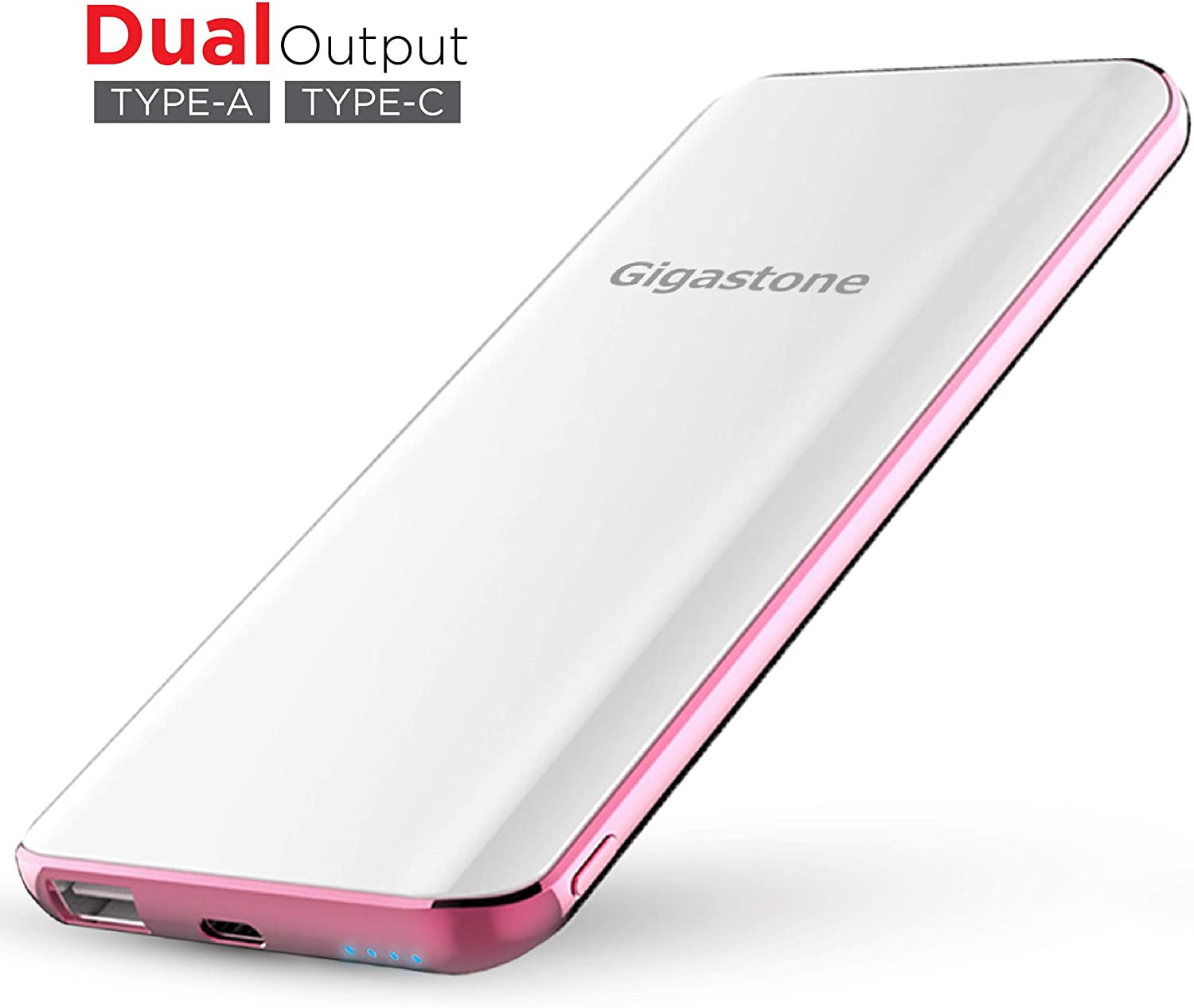 Gigastone Portable Charger 10,000 mAh PD 3.0 Power Bank 3.0 USB White ...