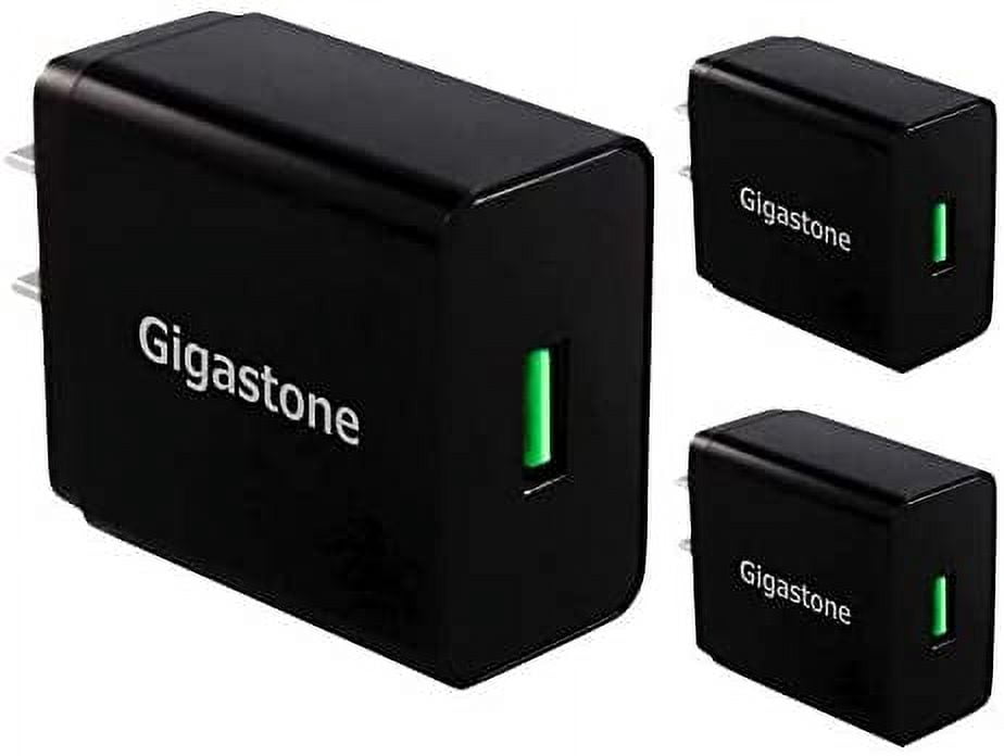 Gigastone USB 18W Fast Charge Wall Charger with Qualcomm Quick Charge 3 ...