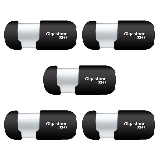 Gigastone V10 32GB USB 2.0 Flash Drive, Capless Retractable Design Pen ...