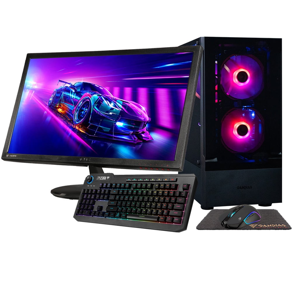 Gigatech Gaming Titan 7 Gaming PC Desktop Bundle - Core Ultra 7 265K ...