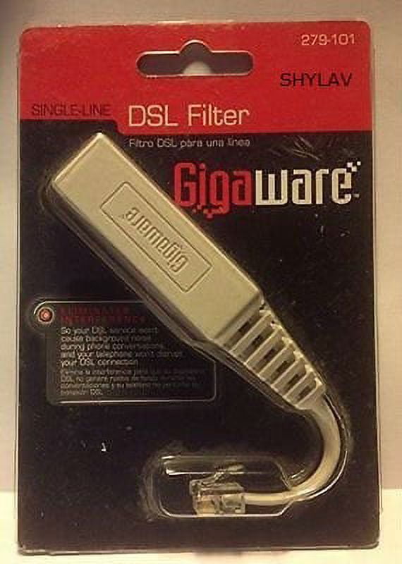 Gigaware DSL filter - Single Line - Walmart.com