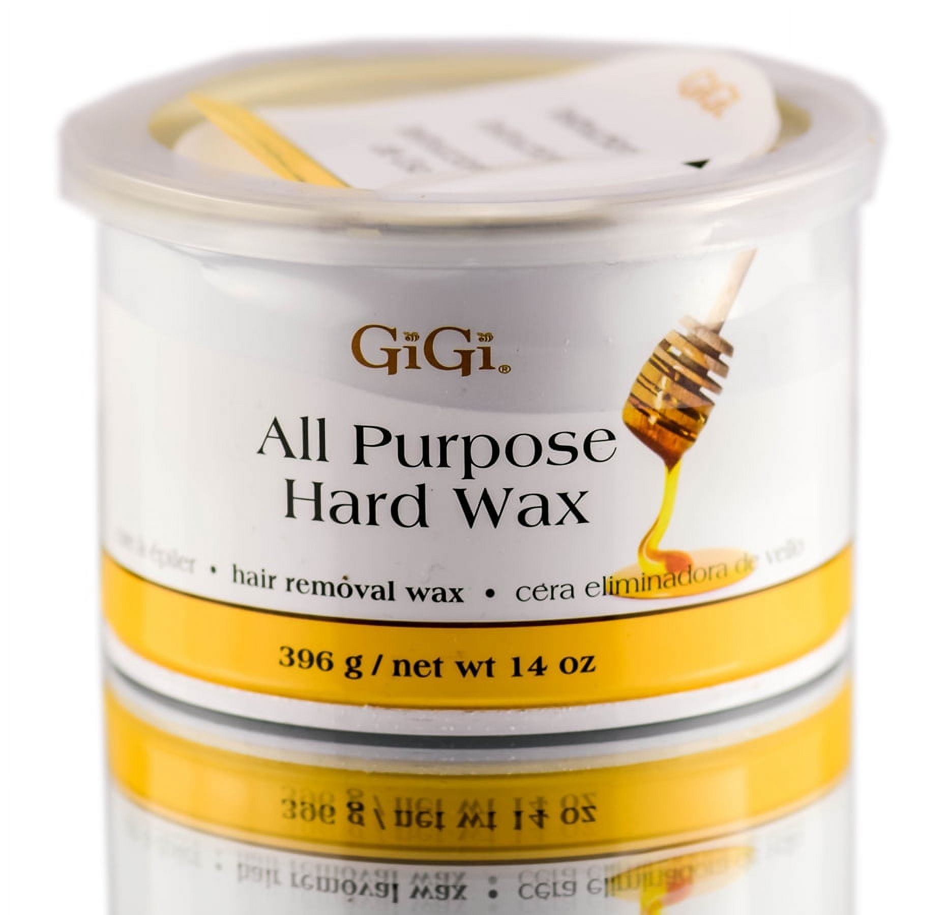 Gigi All Purpose Hard Wax, Hair Removal, Stubborn or Sensitive Hair, 14 ...