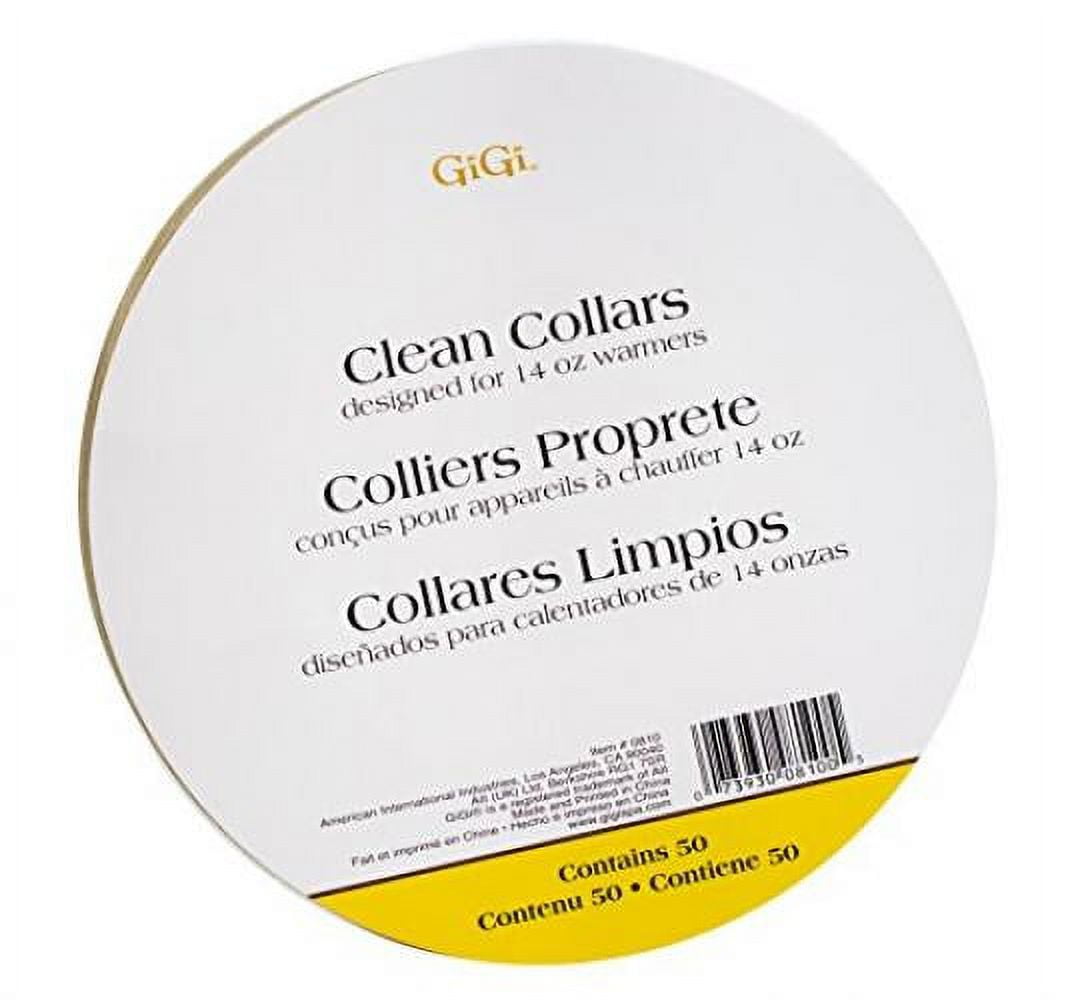 Gigi Clean Collars for the 14 oz. Warmers 50-Count (Pack of 2 ...